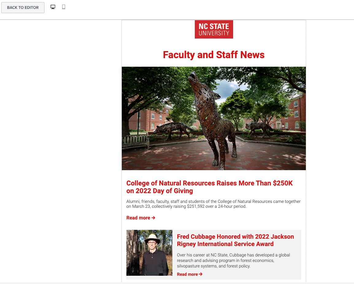 Emma Email Marketing Platform | CNR Internal Resources